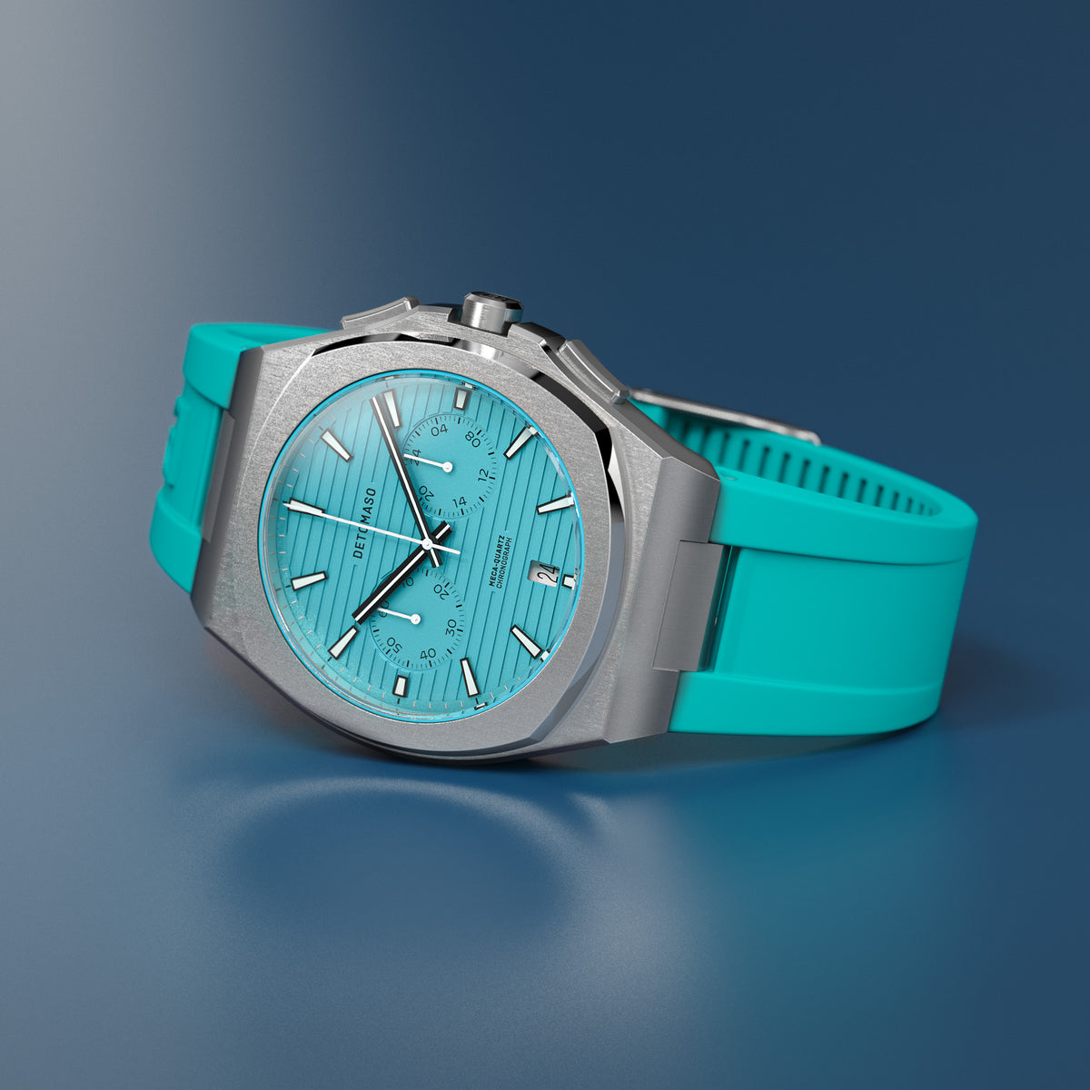 VOLTRE CHRONOGRAPH FIRST EDITION MINTY BLUE Retpu Turquoise Matte ...
